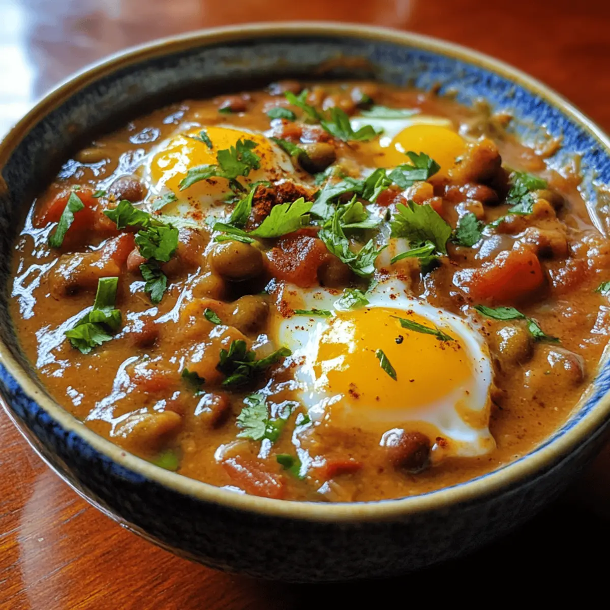 Delicious Easy Ethiopian Ful Medames (Fava Bean Stew with Eggs)